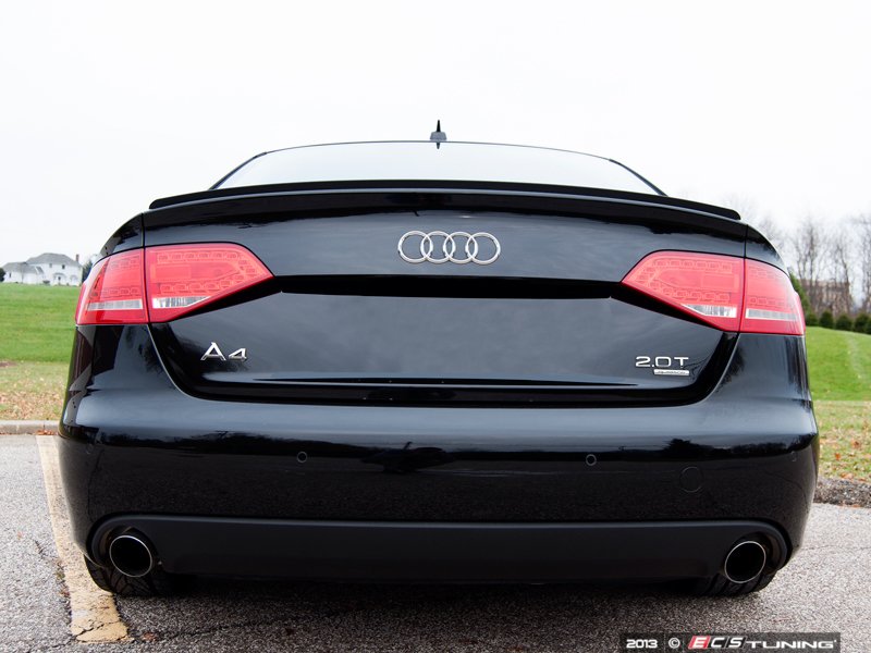 LS48 4 Audi B8 A4 S4 Trunk Lip Spoiler ES 2702249 ls48-4-audi-b8-a4-s4-trunk-lip-spoiler-es-2702249